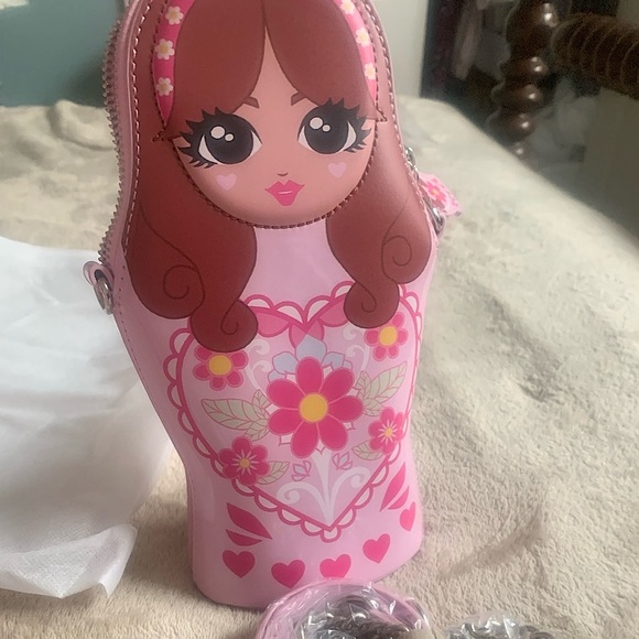 Sugar Thrillz | Bags | Sugar Thrillz Russian Doll Kitsch Crossbody Bag ...